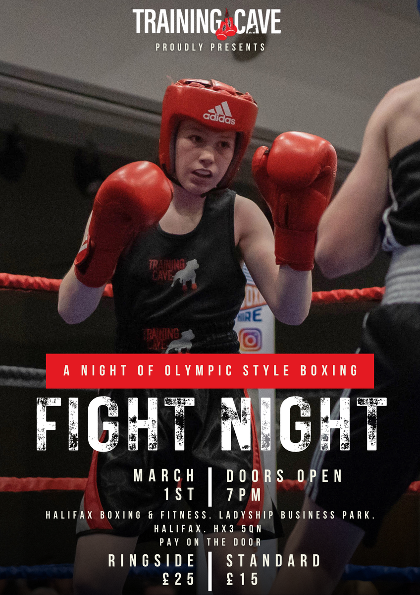 Fight Night - Training Cave Boxing Show – Strong For Life